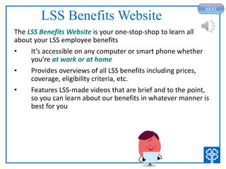 LSS Benefits Overview (2019) | PPT
