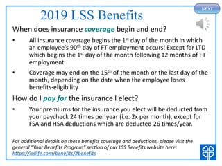 LSS Benefits Overview (2019) | PPSX
