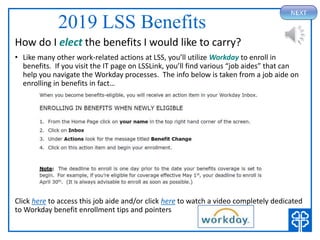 LSS Benefits Overview (2019) | PPT
