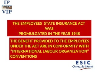 employee state insurance corporation all benifits | PPT