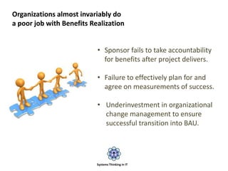 A Systems Thinking Approach to Benefits Realization Planning | PPTX
