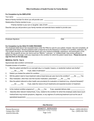 Benefits web fmla_family | PDF