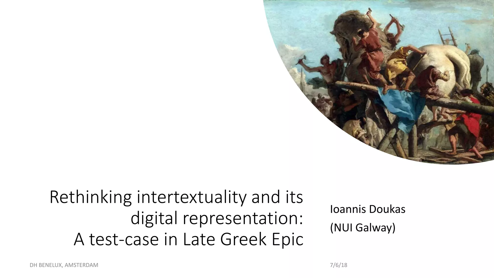 Rethinking Intertextuality | PPTX