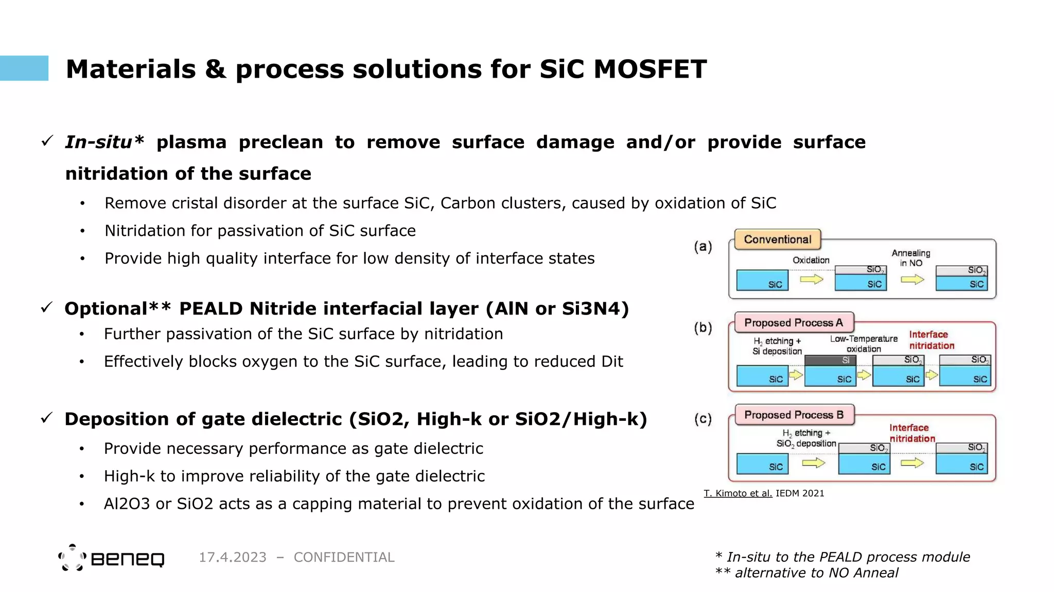 Atomic Layer Deposition solutions for SiC Power Electronics | PDF