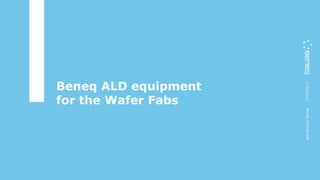 Atomic Layer Deposition solutions for SiC Power Electronics | PDF