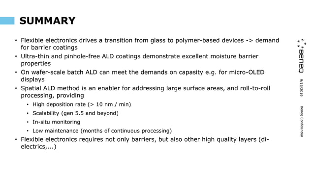 Robust and Reliable Thin-Film OLED Encapsulation | PPTX