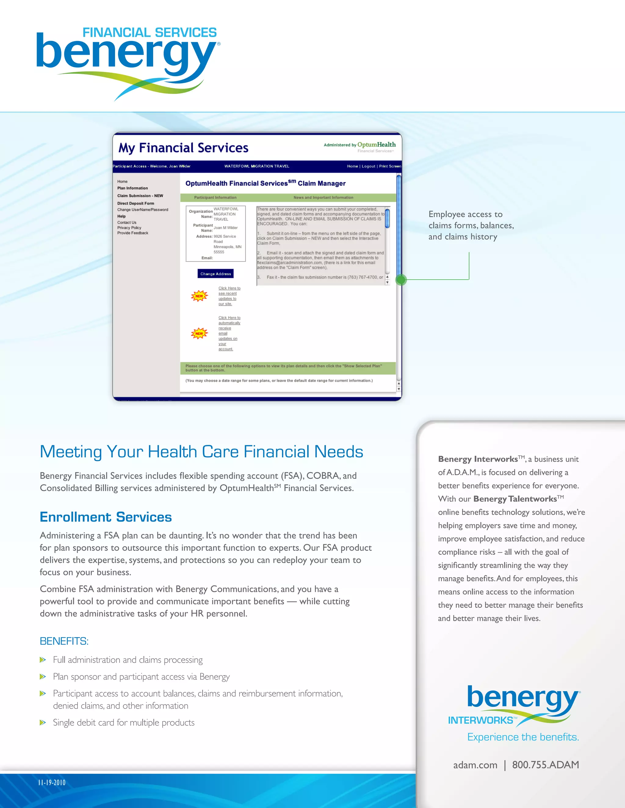 Benergy financial services | PDF