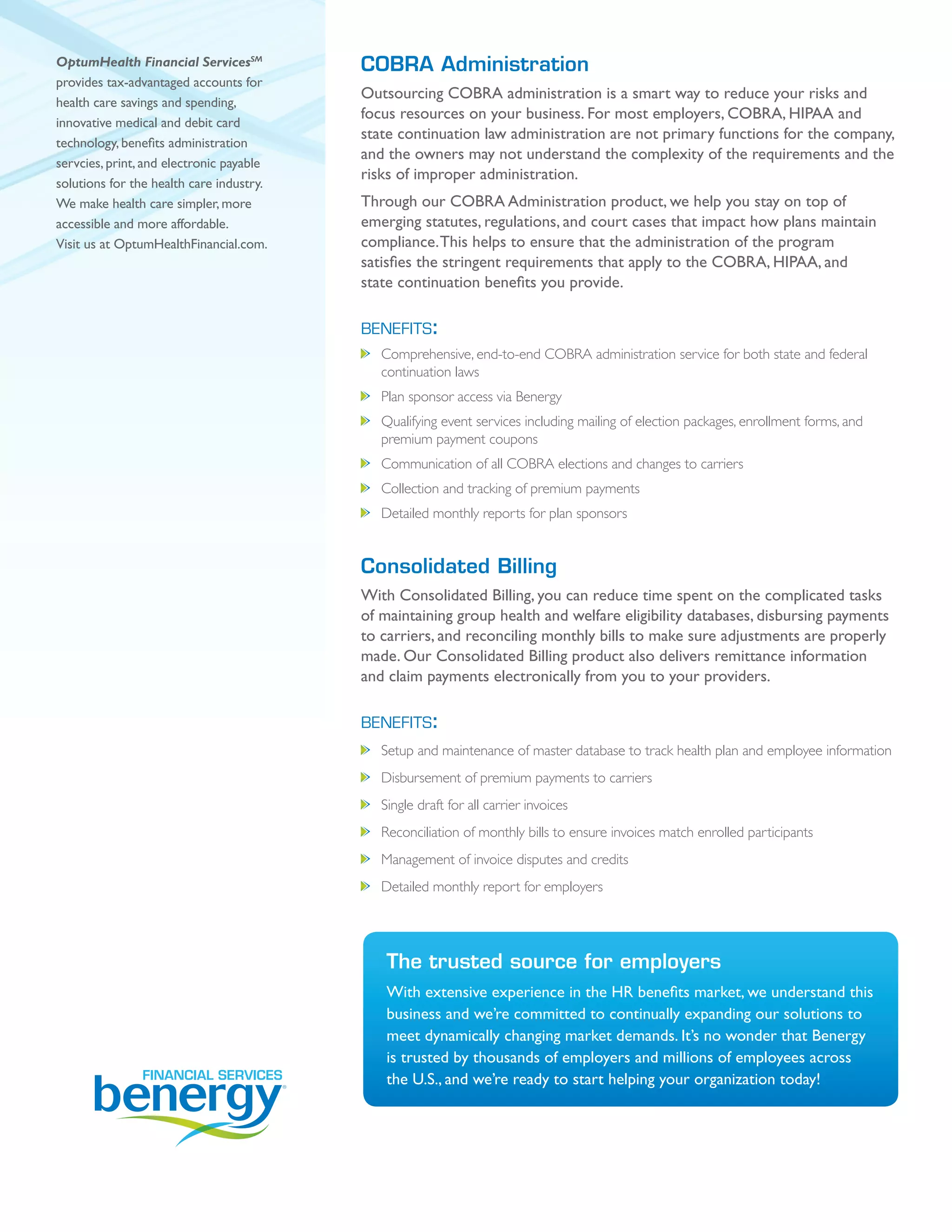 Benergy financial services | PDF