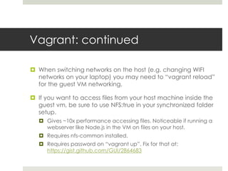Node.js, Vagrant, Chef, and Mathoid @ Benetech | PPT