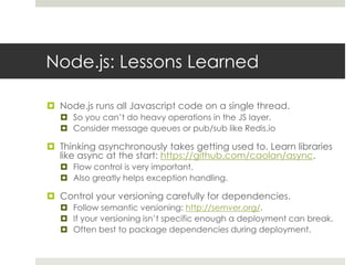 Node.js, Vagrant, Chef, and Mathoid @ Benetech | PPT