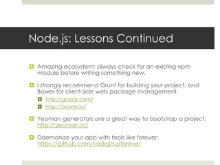 Node.js, Vagrant, Chef, and Mathoid @ Benetech | PPT