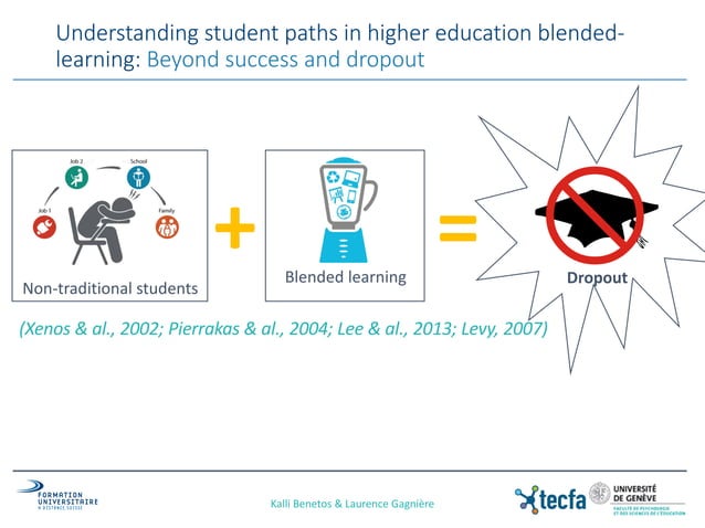 Understanding student paths in higher education blended-learning ...