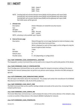Benext Z-Wave Gateway Manual English | PDF