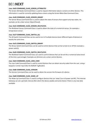 Benext Z-Wave Gateway Manual English | PDF