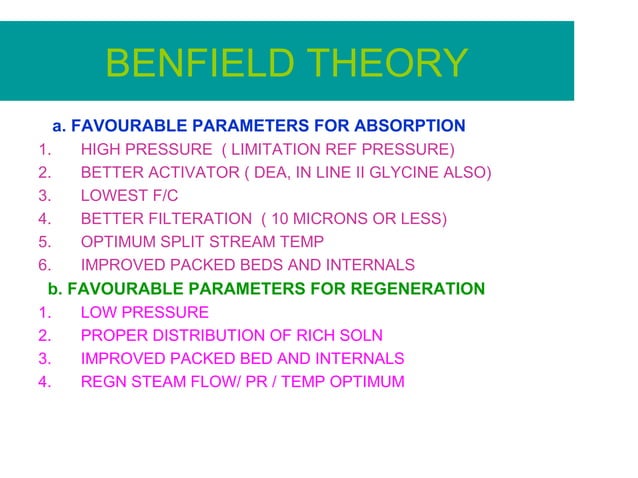 Benfield system | PPT