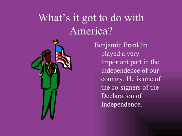 Ben Franklin | PPT | Free Download