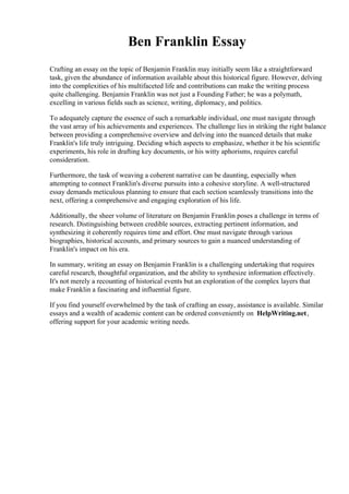 Ben Franklin Essay.pdf