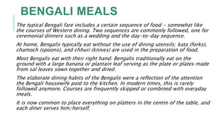 Bengali cuisine | PPTX