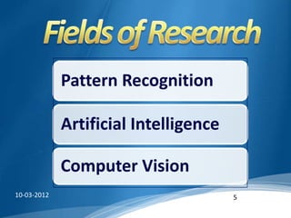 Bengali optical character recognition system | PPT