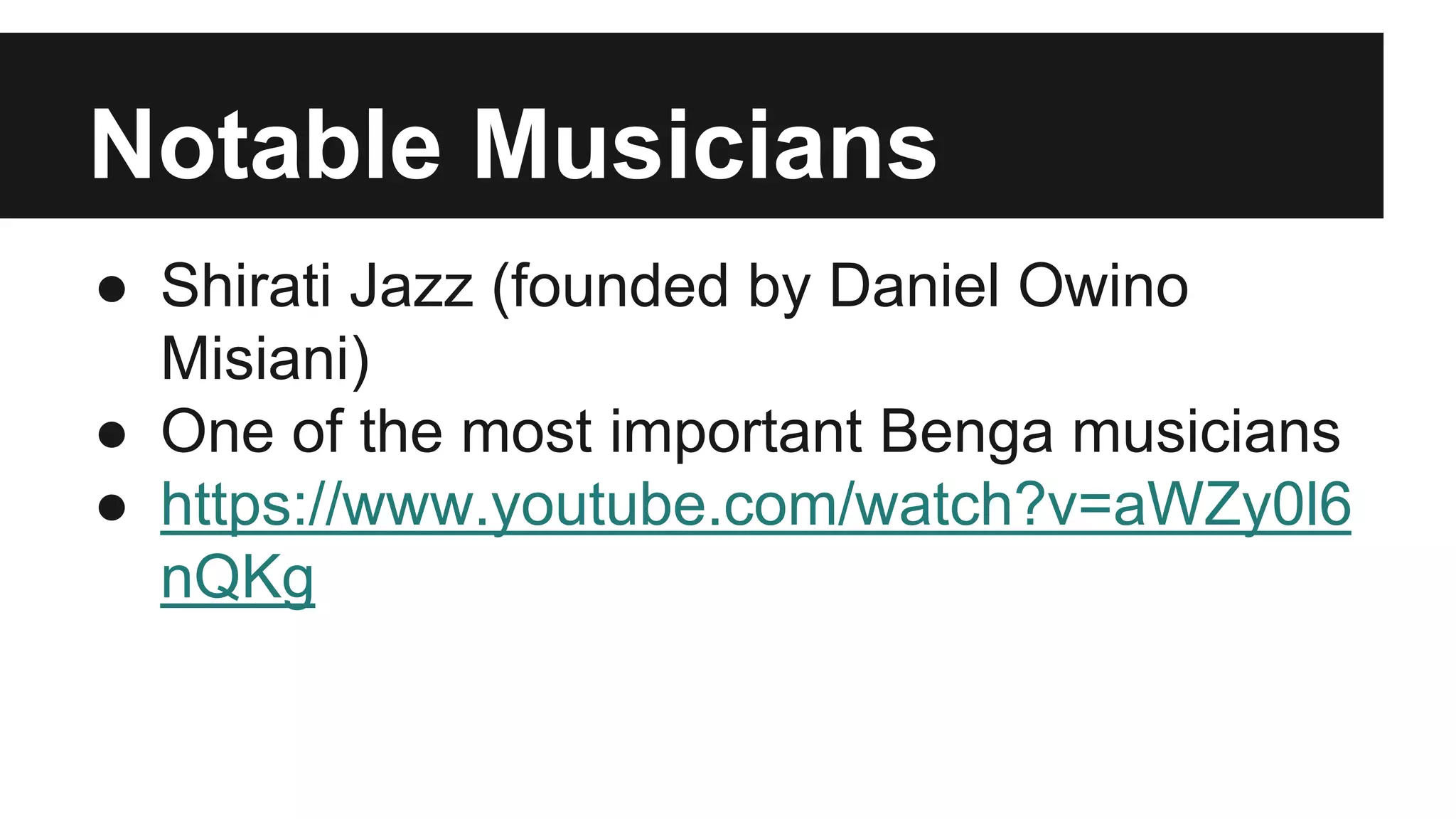 Benga music | PPT