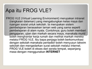 Bengkel frog vle ibu bapa penjaga | PDF
