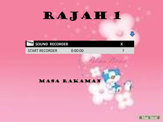 Bengkel membuat rakaman bunyi | PPT