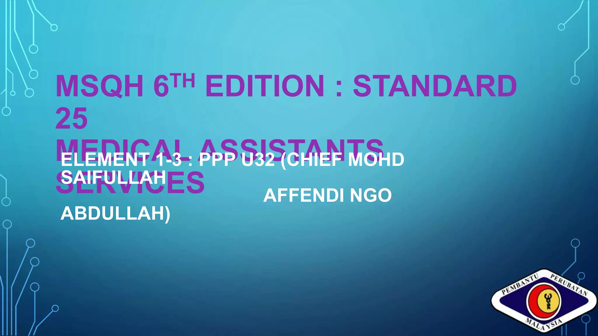 BENGKEL MSQH PPP SGH 2023.pptx | Healthcare Industry | Industries