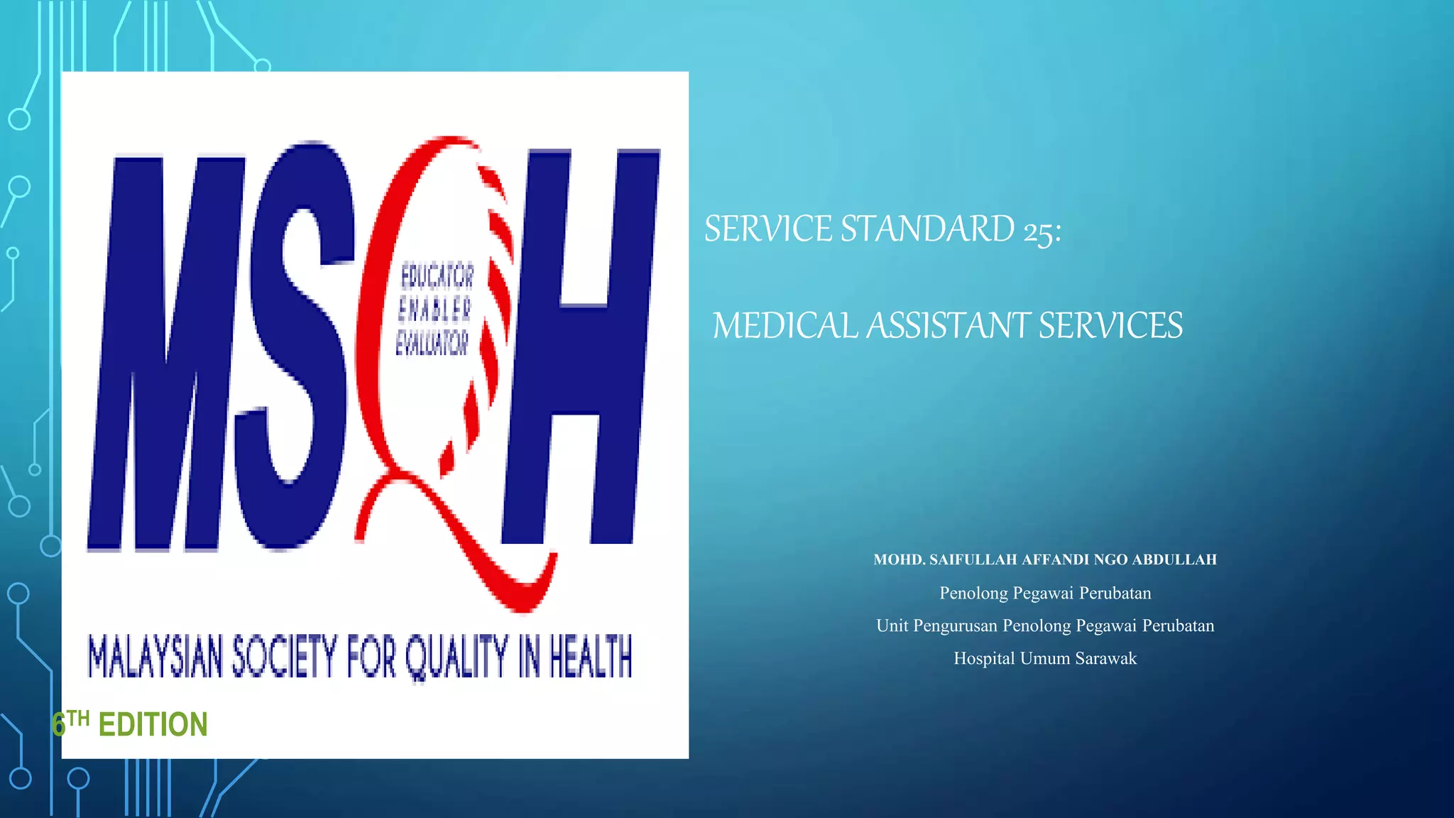 BENGKEL MSQH PPP SGH 2023.pptx | Healthcare Industry | Industries