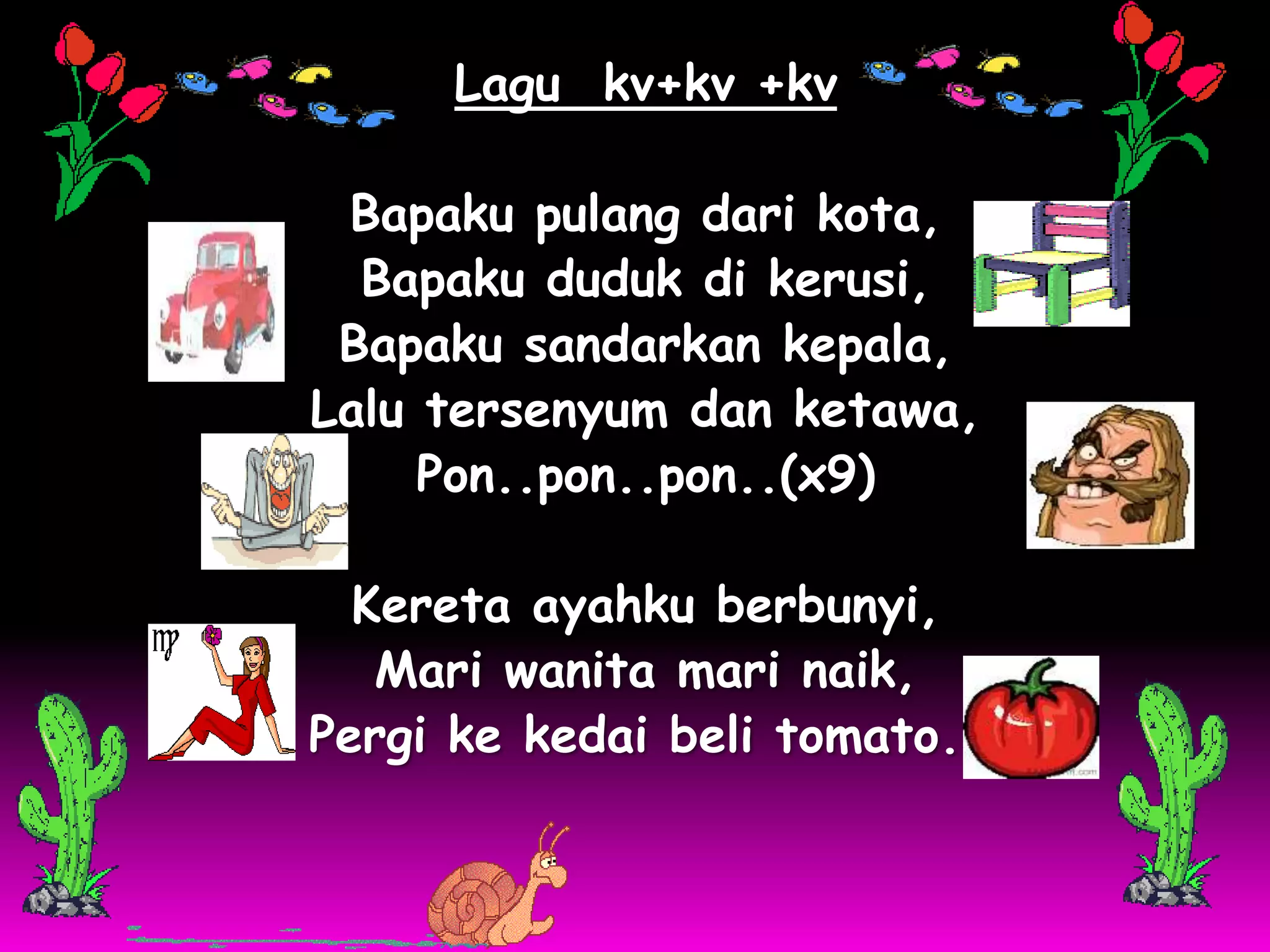 suku kata kv+kv+kv | PPT