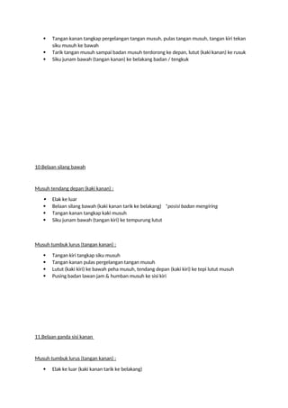 Bengkung Merah Tahap 1 - asas pukulan.docx