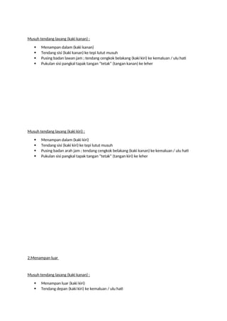 Bengkung Merah Tahap 1 - asas pukulan.docx