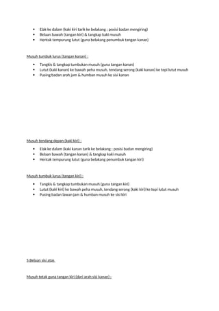 Bengkung Merah Tahap 1 - asas pukulan.docx