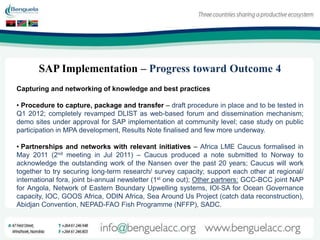 Benguela SAP Achievements, Best Practices and Challenges | PPTX