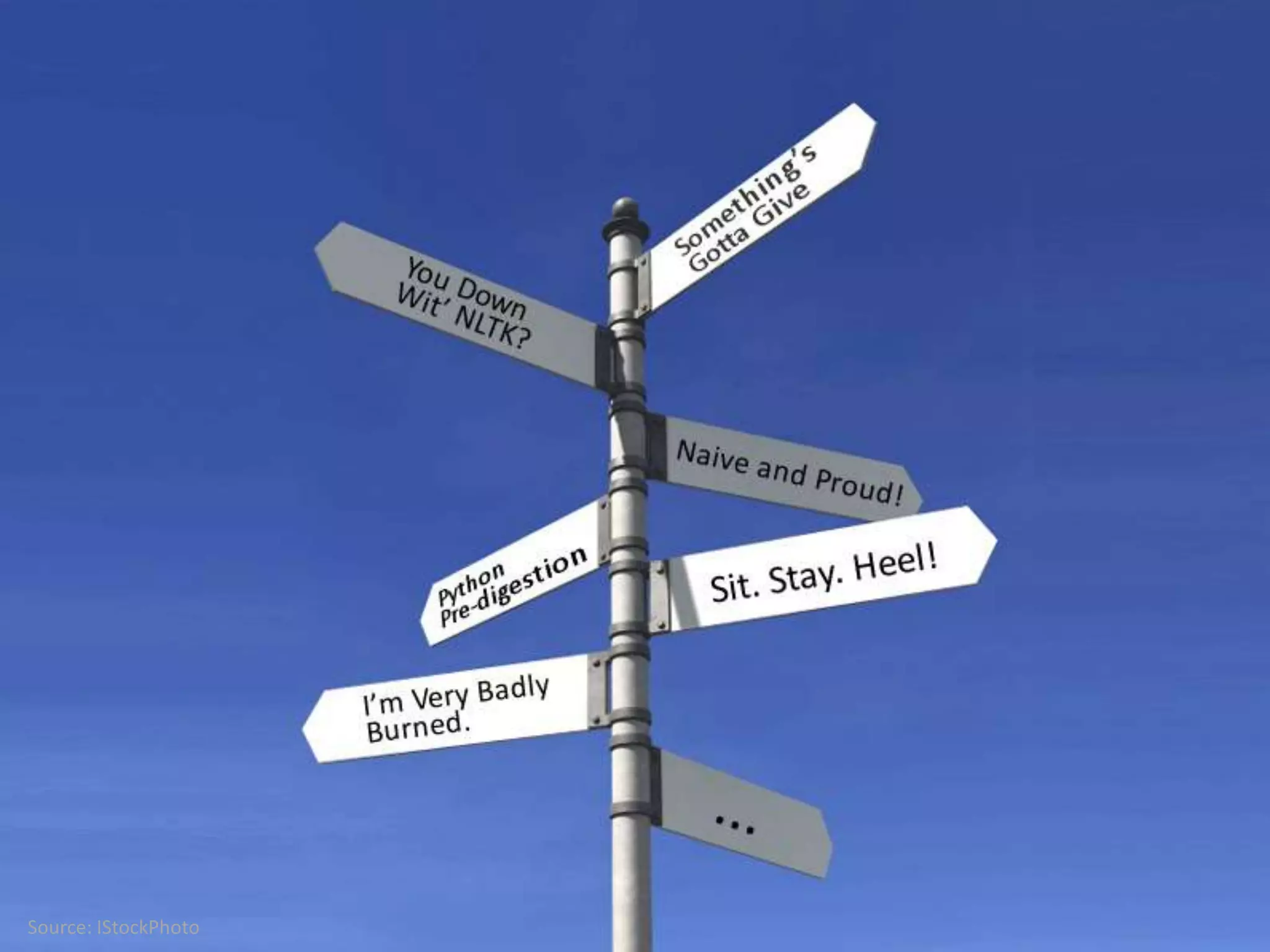 Document Classification using the Python Natural Language Toolkit | PPT