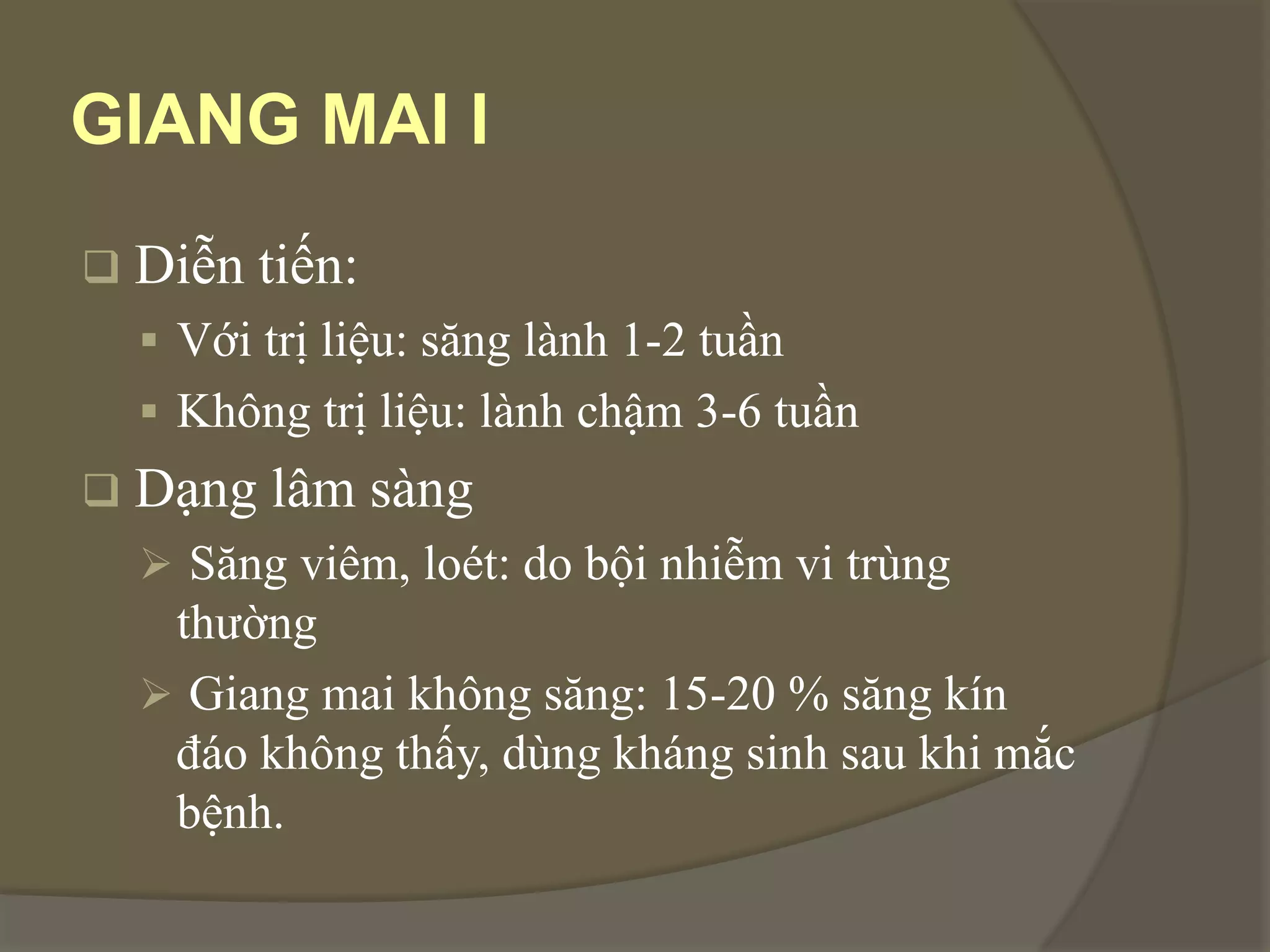 BỆNH GIANG MAI | PDF
