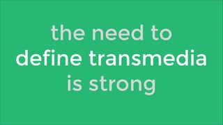 Transmedia storytelling | PPT