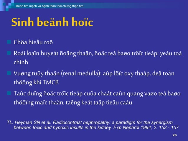 Benh tim mach va benh than hoi chung than tim | PPT