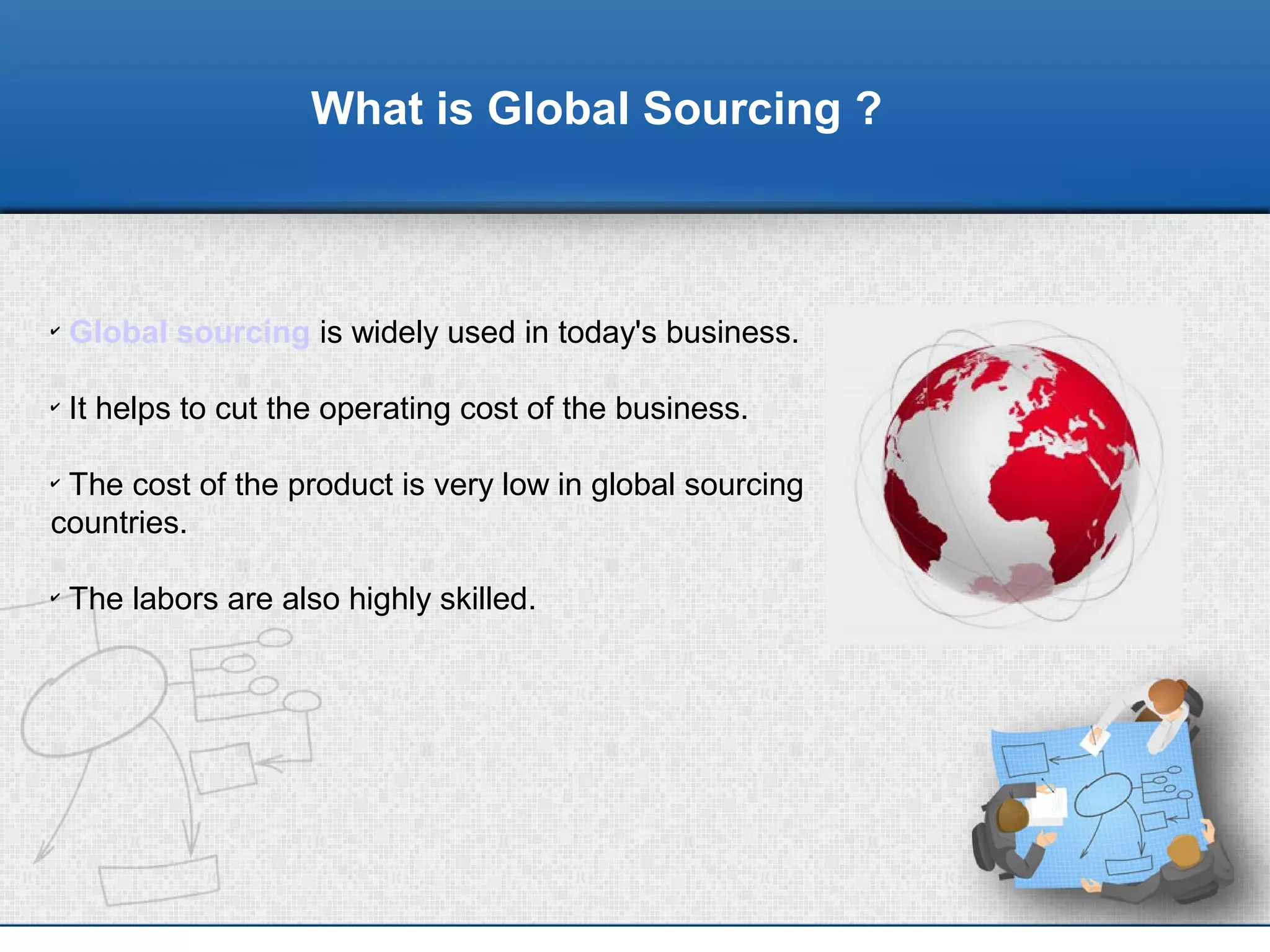 Utility of Global Sourcing | PDF