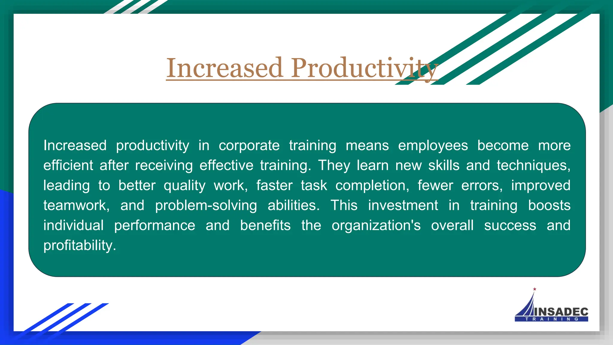 8 Benefits of Corporate Training Program in India | PPTX
