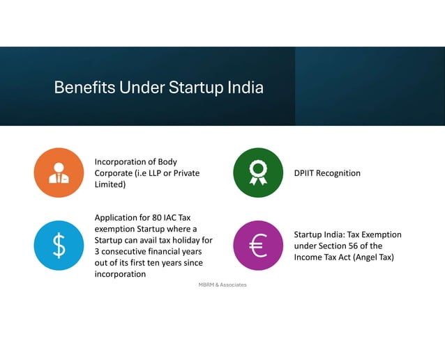 Benefits of DPIIT Registration and startups | PDF