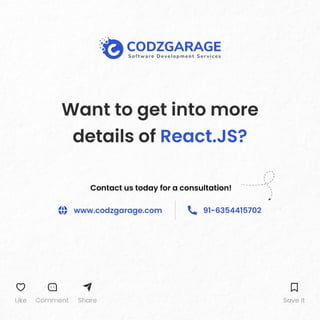 Benefits of React.js
