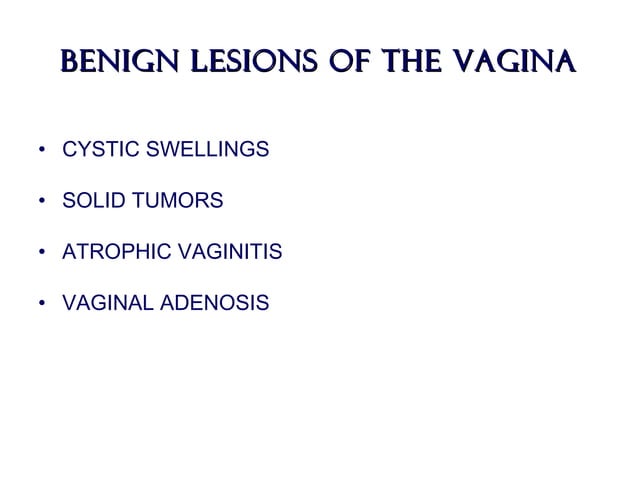 Benign diseases-of-the-vulvavagina-and - copy | PPT