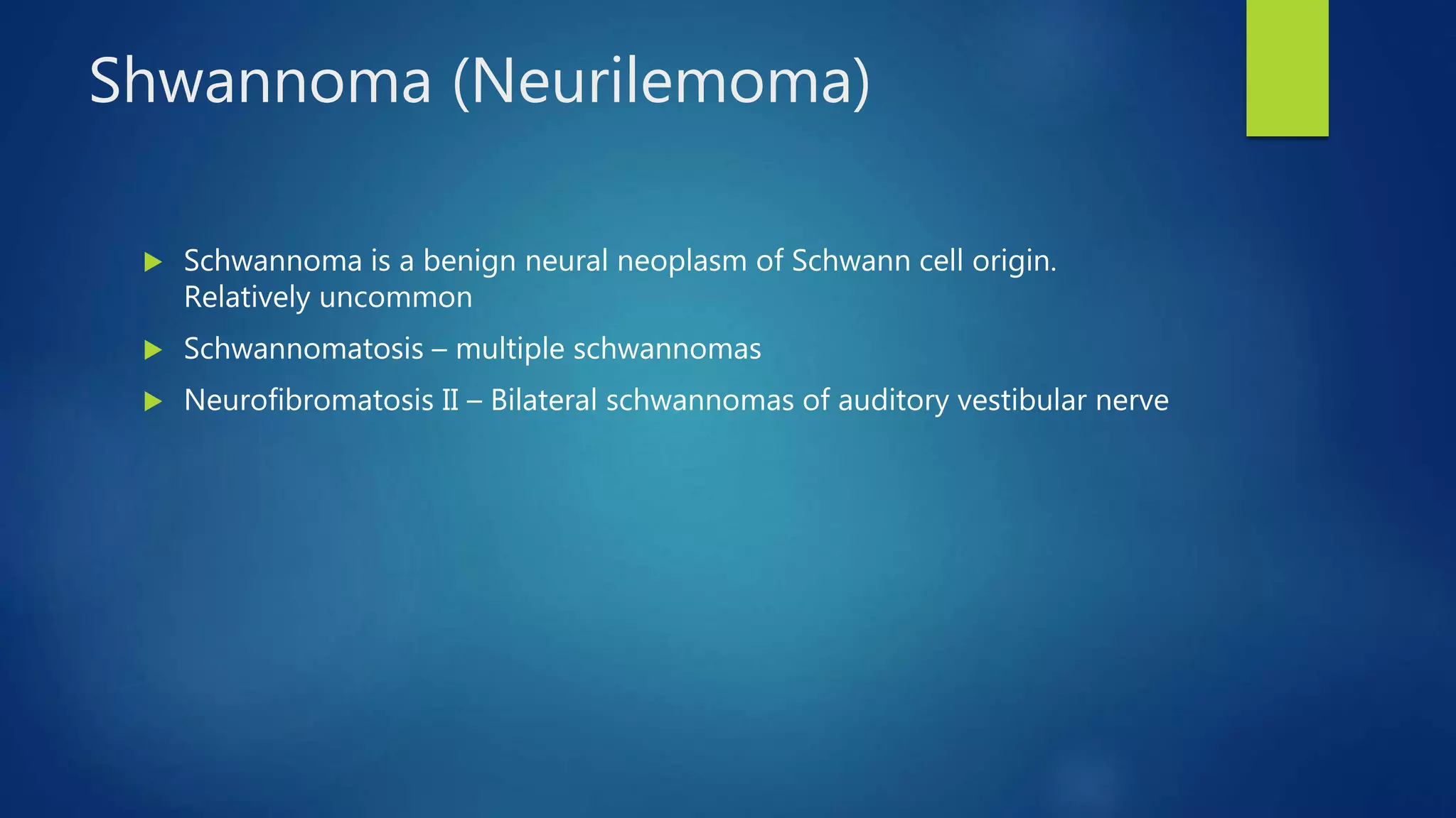 Benign and malignant nerve sheath tumors | PPTX