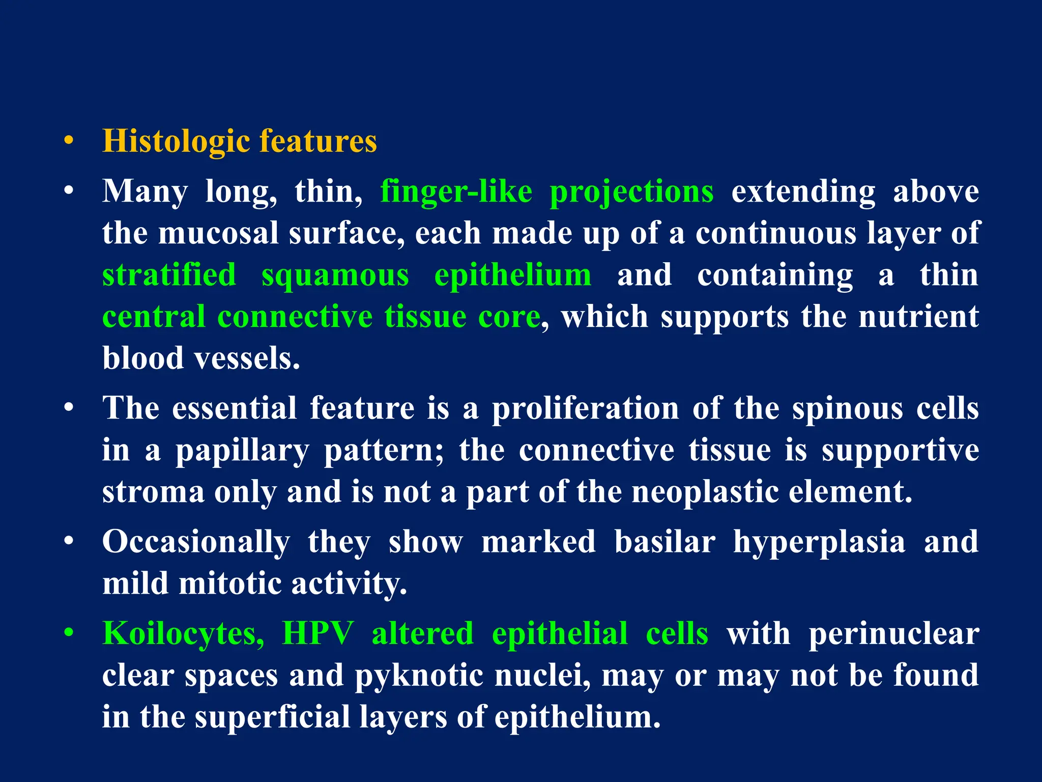 benign tumors of epithelial origin of oral cavity | PPTX