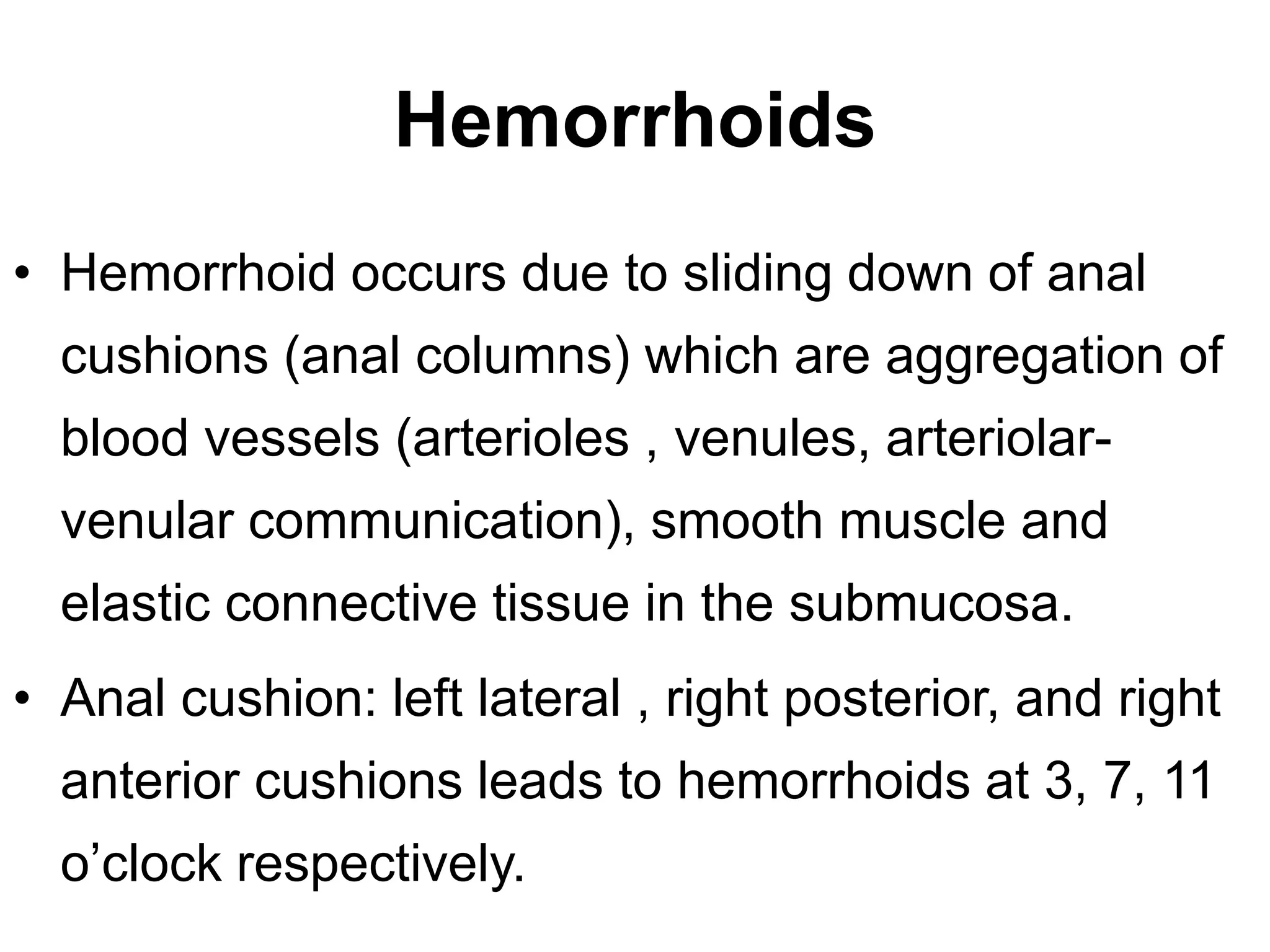Benign anorectal disease 1 | PPTX