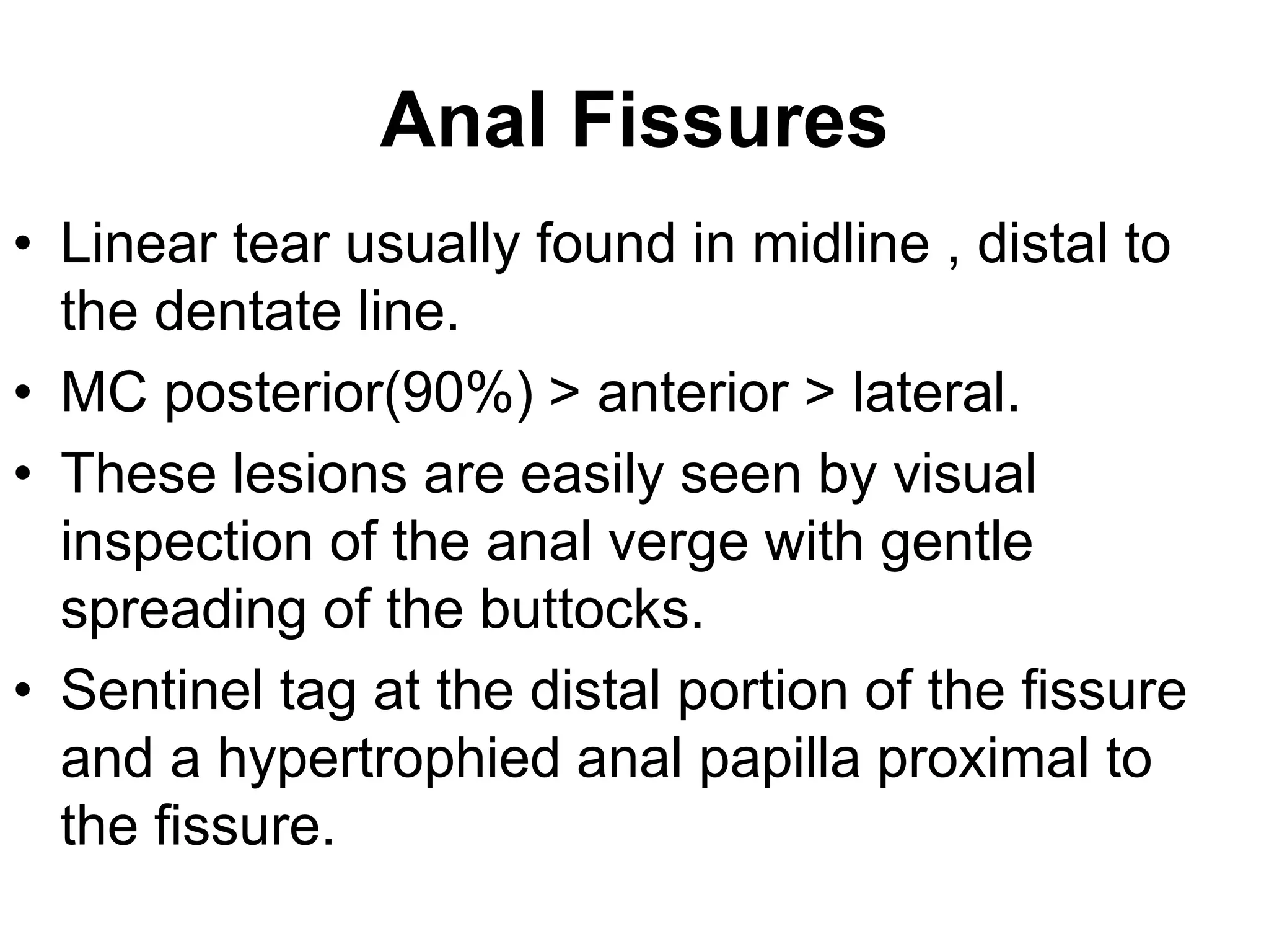 Benign anorectal disease 1 | PPTX