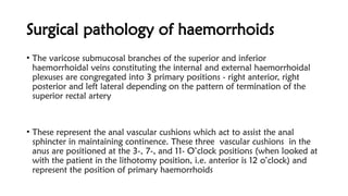 BENIGN ANORECTAL DISEASES and their causes.pptx