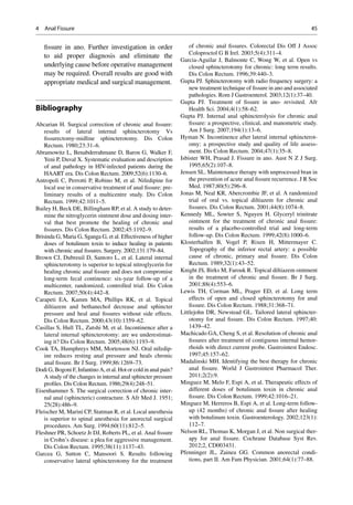 Benign anorectal disorders | PDF