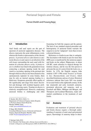 Benign anorectal disorders | PDF