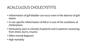 Benign biliary diseases 2.pdfGALL STONES (CHOLELITHIASIS) EMPYEMA OF ...